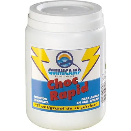 CLORO CHOC RAPID QUIMICAMP 0,5 KG QUIMICAMP 202501
